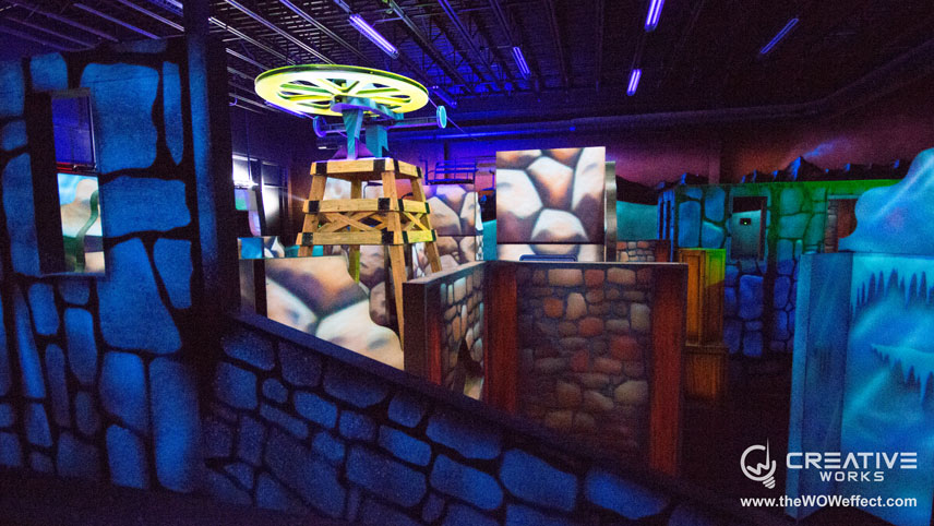 Award winning ski resort appoints Creative Works for laser tag experience