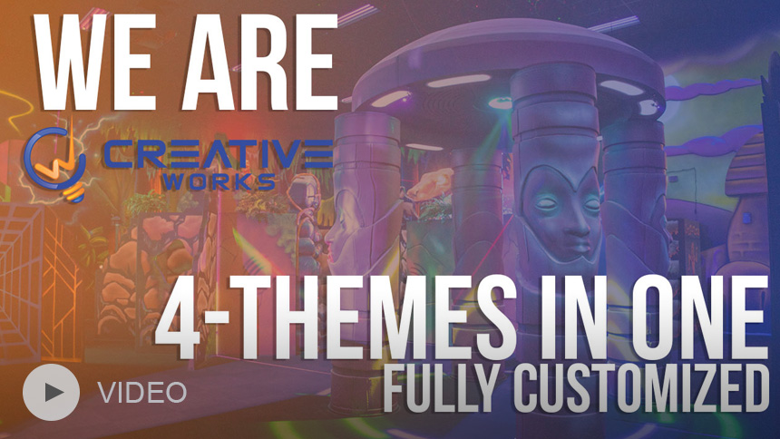 How We Created a Laser Tag With 4 Themes in One - Kalahari Laser Tag