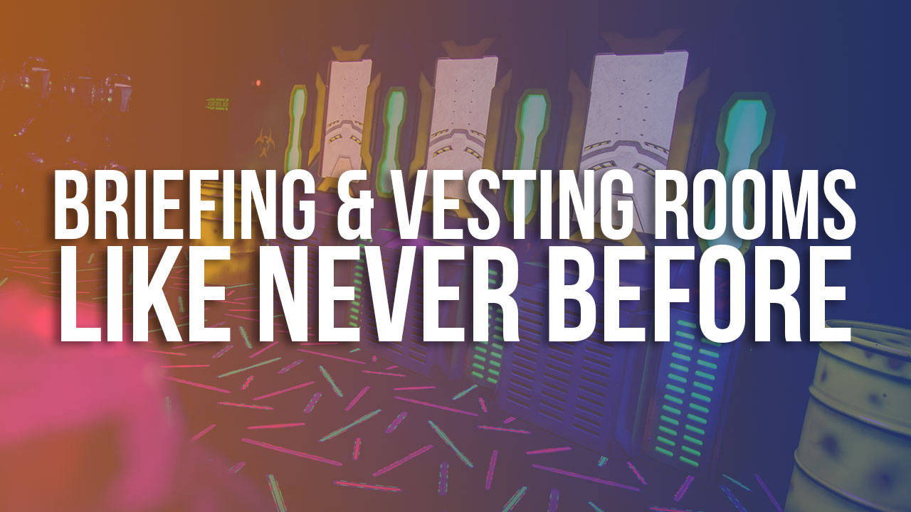 The Reveal: Laser Tag Launch Rooms | Creative Works