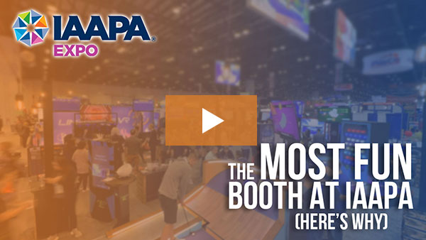 We had the most fun booth at IAAPA, and here's why! | Creative Works