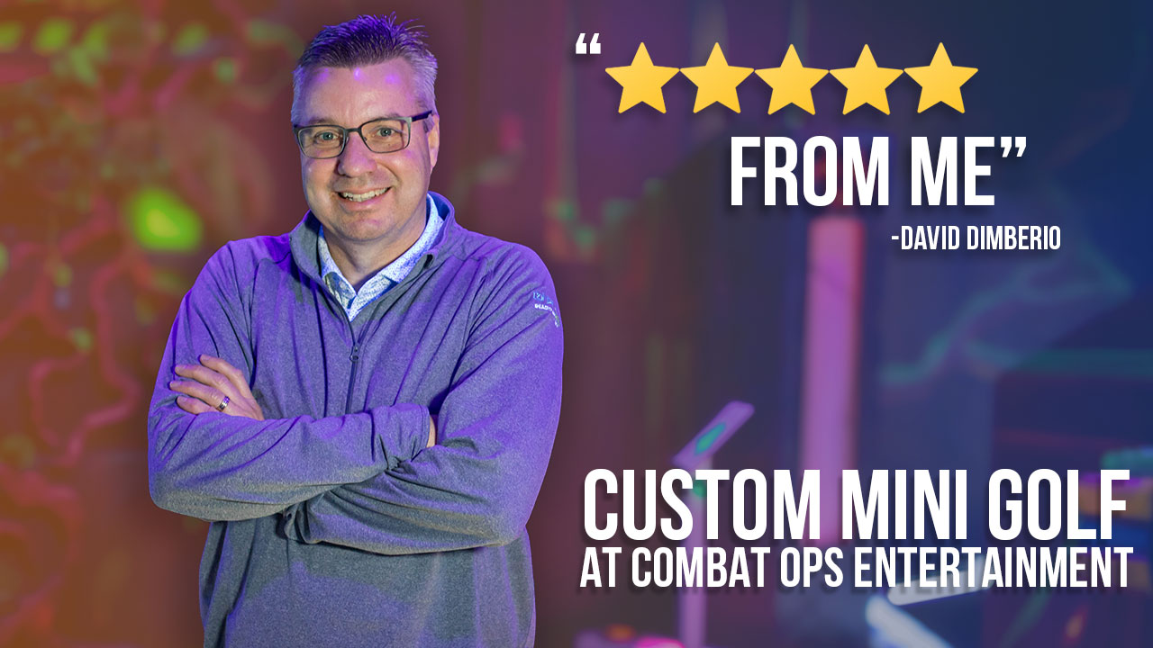 David Dimberio Gives 5 Stars to His Creative Works Mini Golf Course