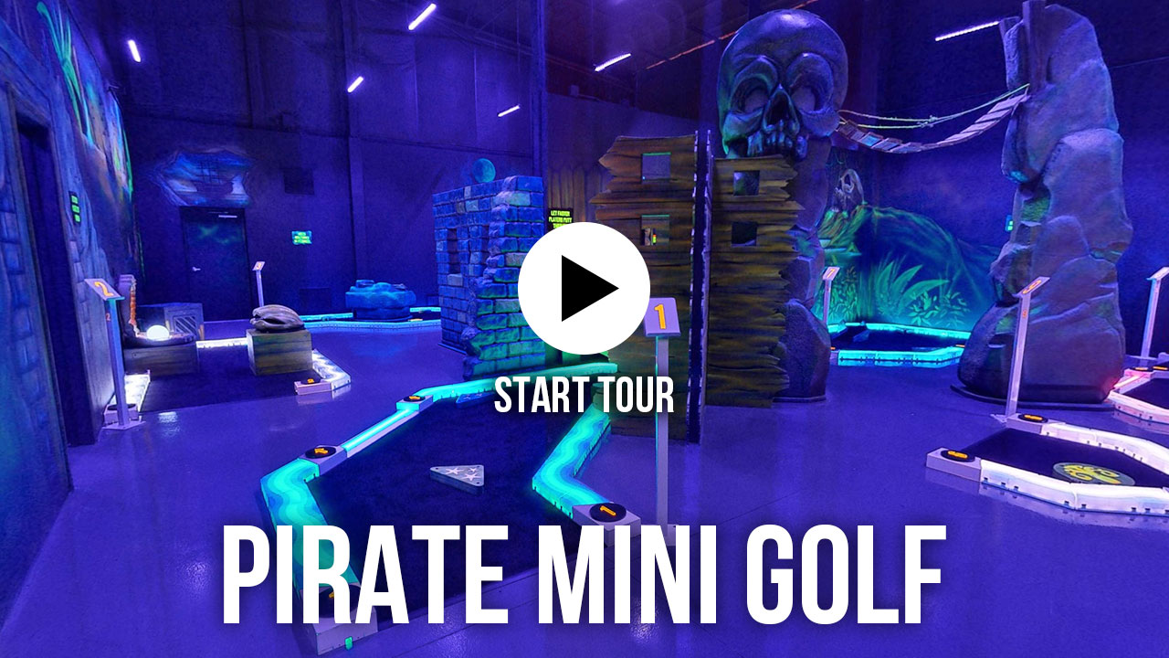Virtual Tour of a Pirate Mini Golf Course at Scotties Fun Spot ...
