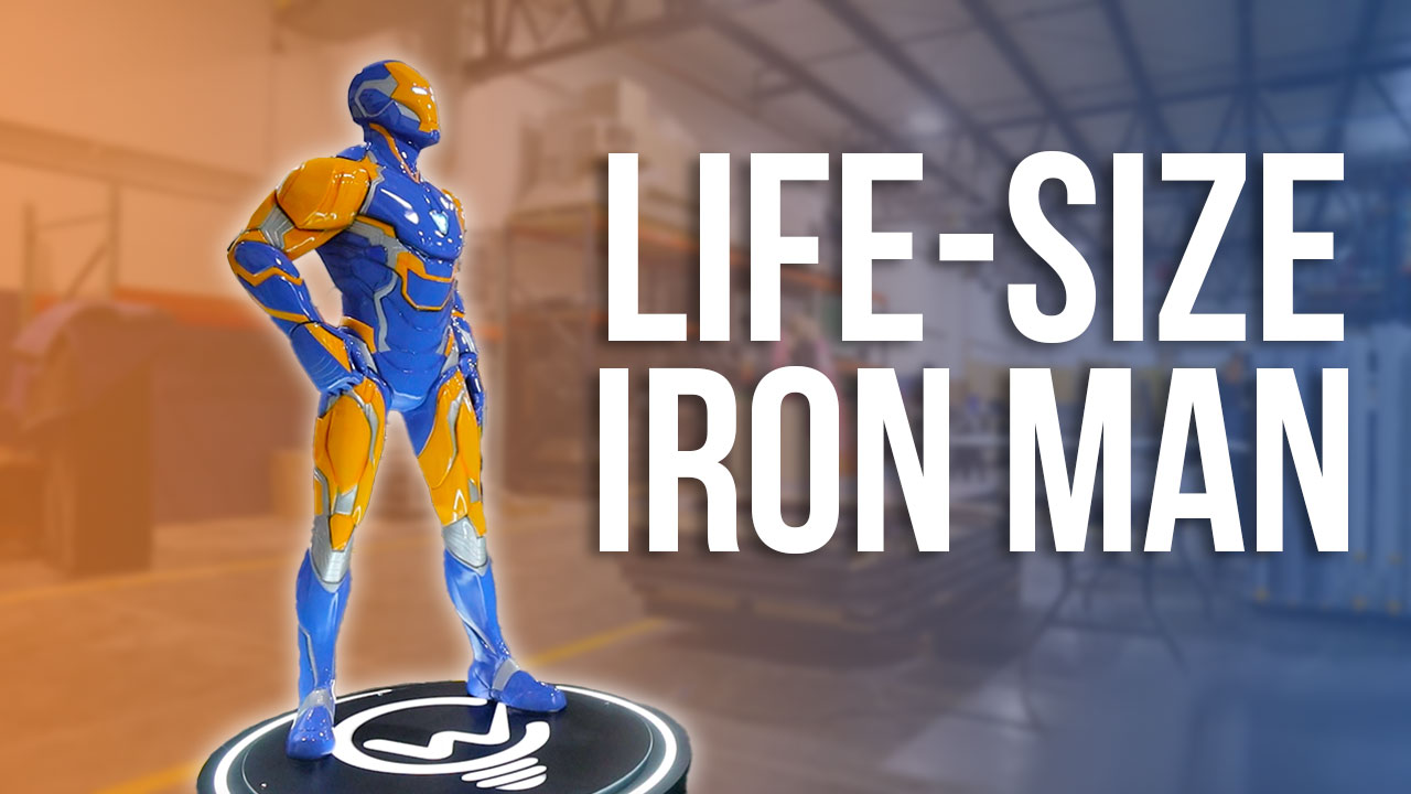 How We Created a Custom Iron Man Prop - Creative Works