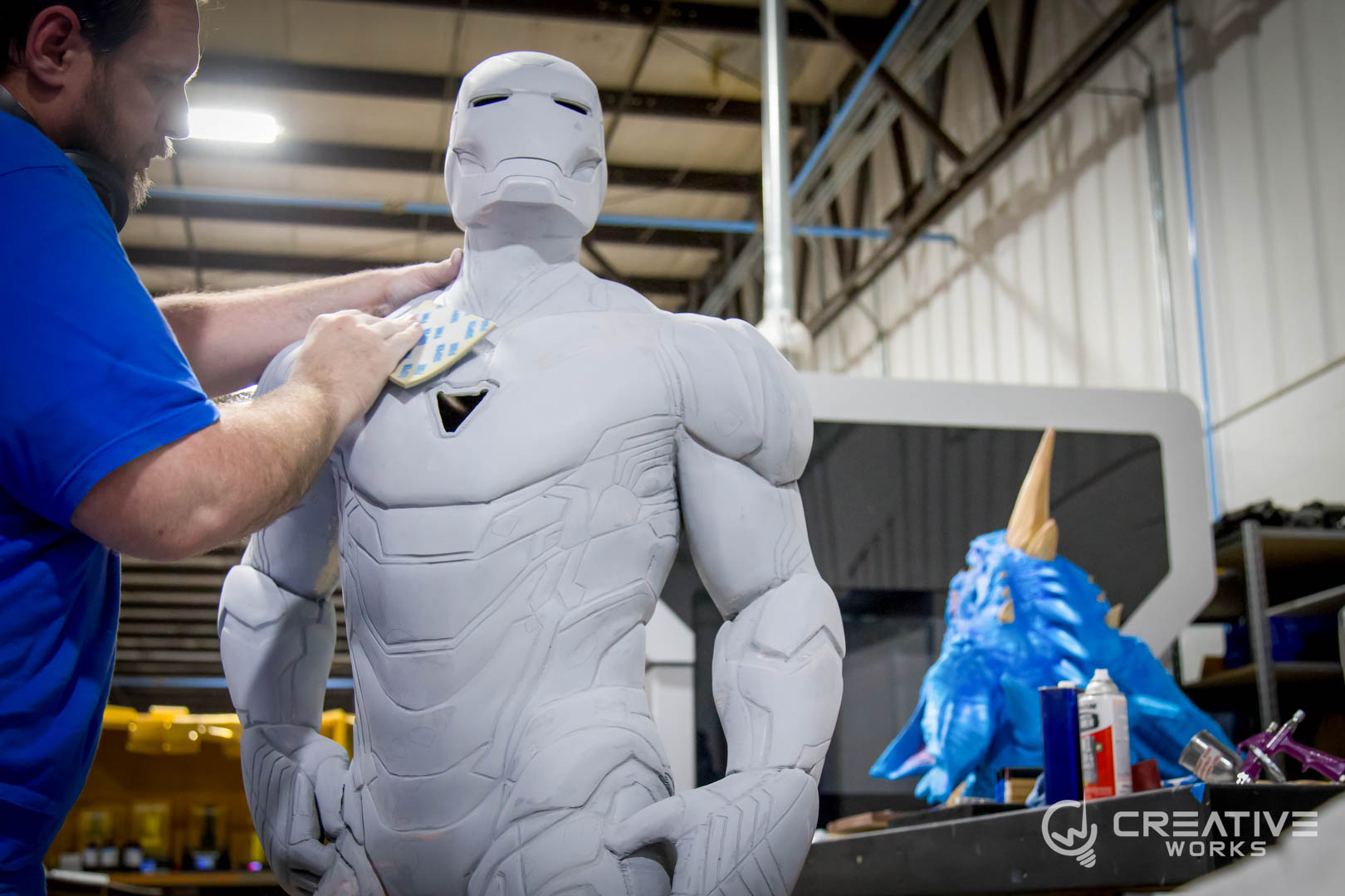 How We Created a Custom Iron Man Prop - Creative Works