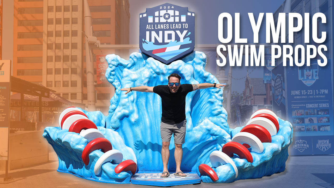 How We Created GIANT Props for the Olympics | Creative Works