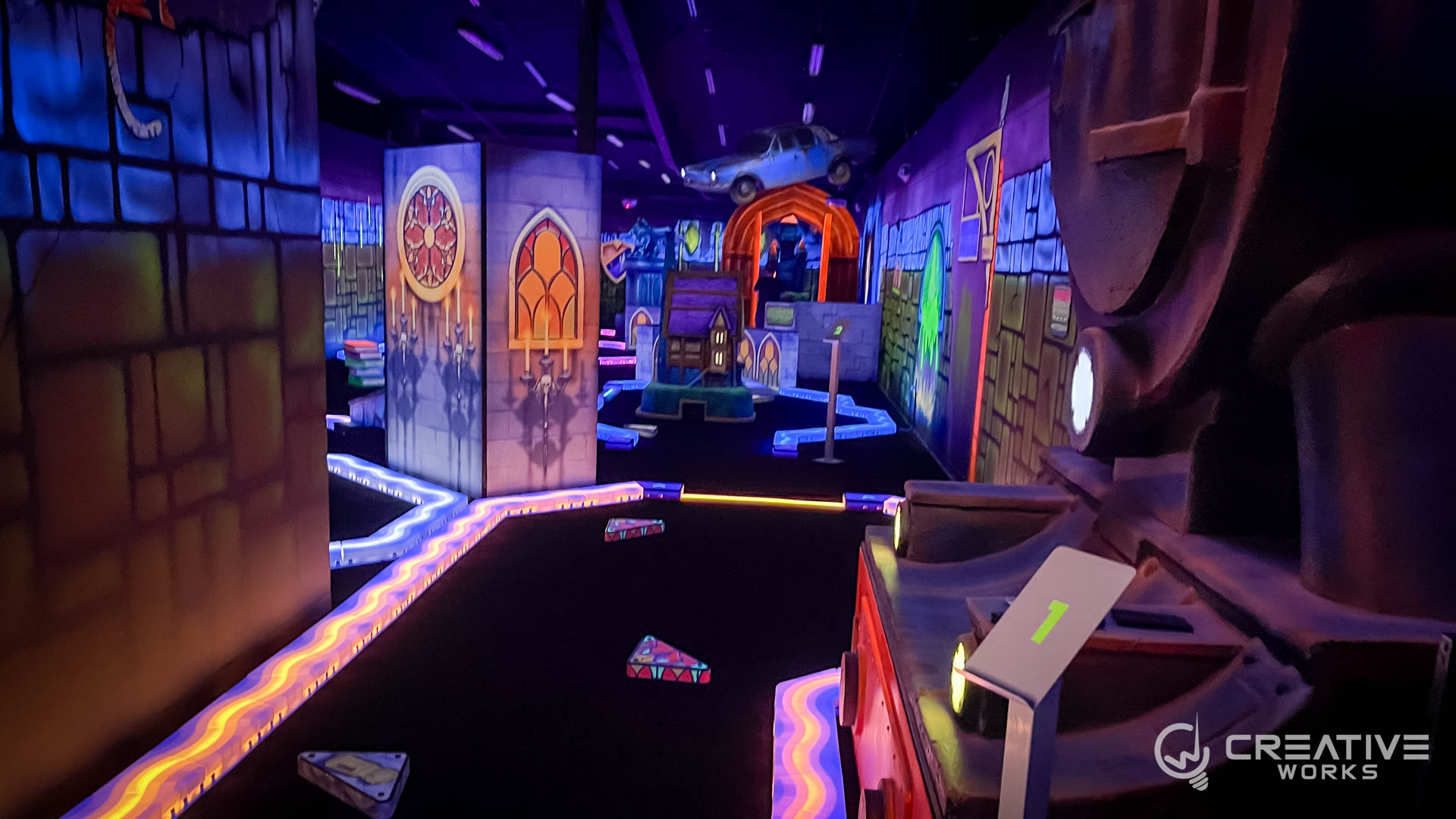 Wizard-Themed Mini Golf Opens at Batt Family Fun Center
